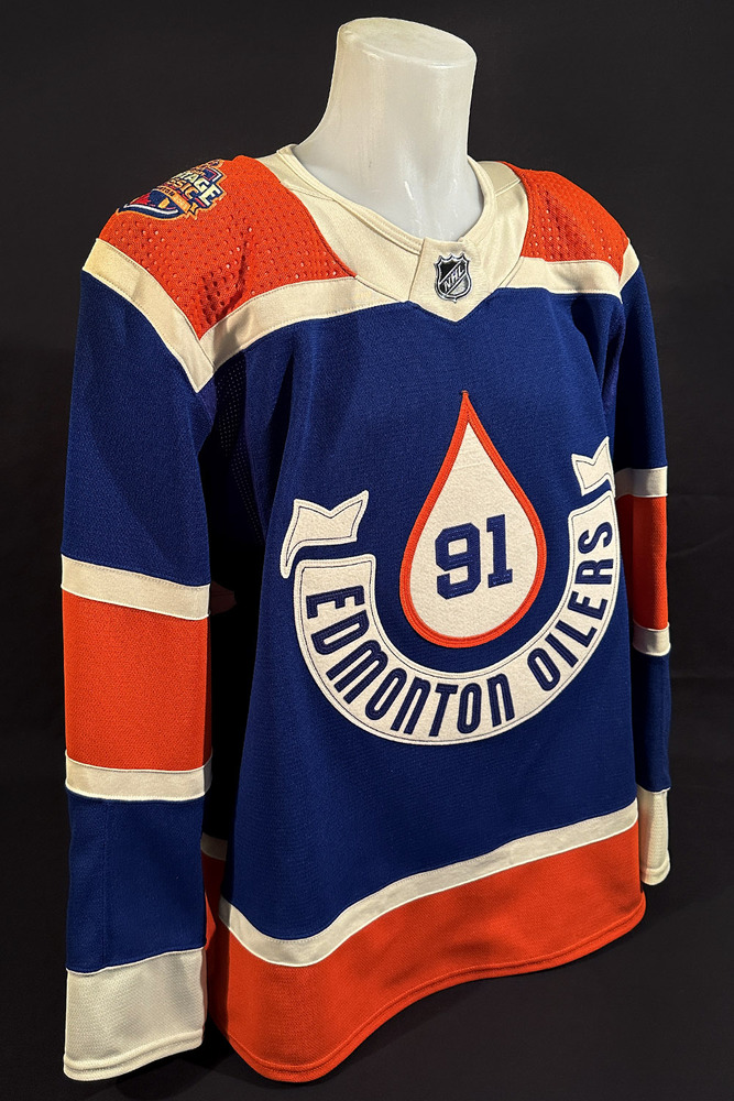 Evander Kane #91 - 2023 NHL Heritage Classic Edmonton Oilers Official ...