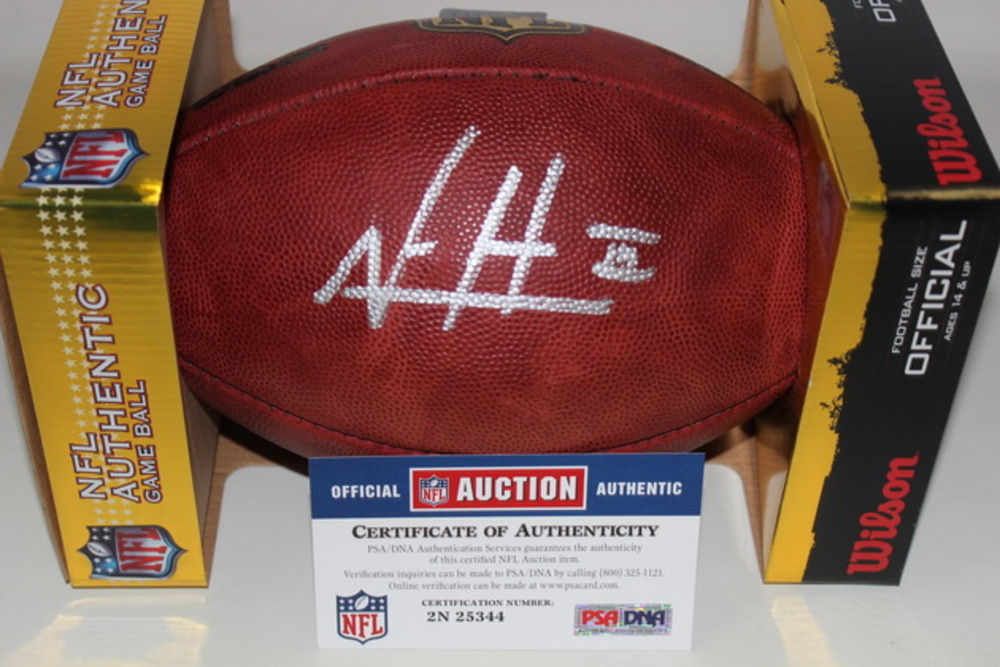 NFL - BUCCANEERS VERNON HARGREAVES SIGNED AUTHENTIC FOOTBALL | The ...