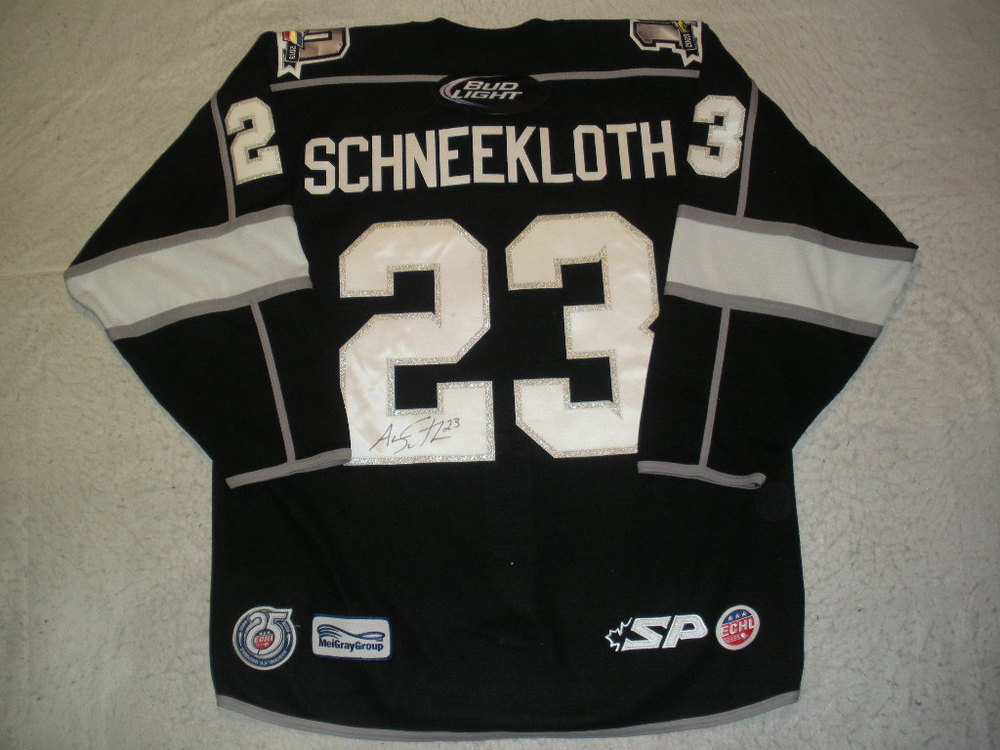 Aaron Schneekloth - Colorado Eagles - 2013 ECHL Captains' Club ...