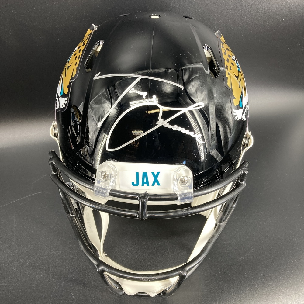 NFL - Jaguars Trevor Lawrence Signed Authentic Speed Helmet | The ...