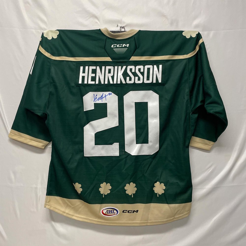 AHL Authentic - 2022-23 Hartford Wolf Pack St. Patrick's Day Jersey ...