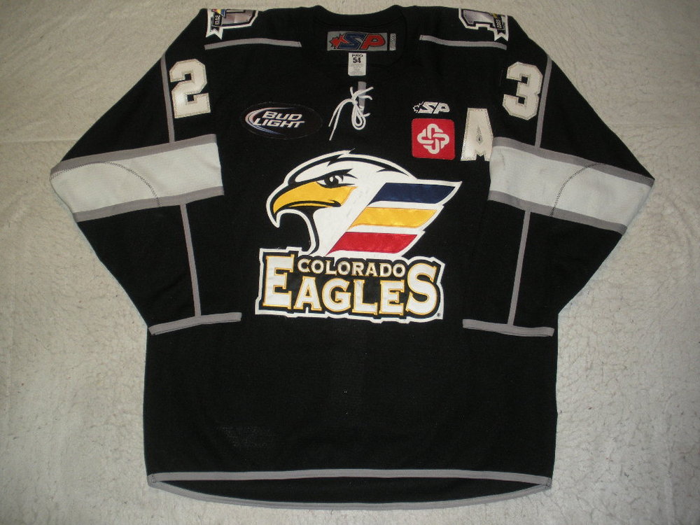 Aaron Schneekloth - Colorado Eagles - 2013 ECHL Captains' Club ...