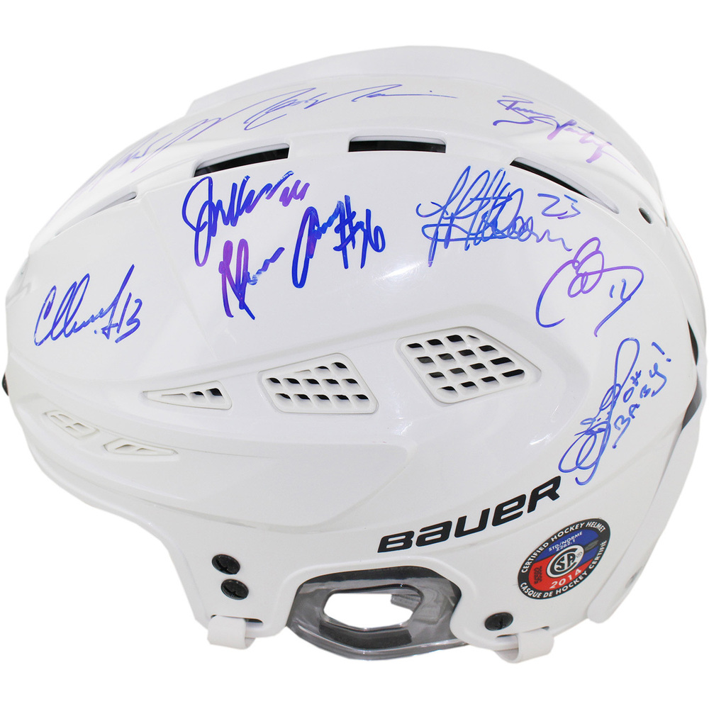 1994 New York Rangers Team Signed Helmet (LE of 24) (16 Sigs) - NHL ...