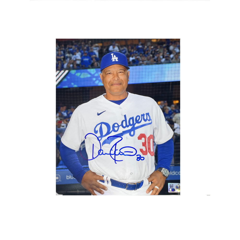 Dave Roberts Authenticated Autographed 8x10 Photo | Los Angeles Dodgers ...
