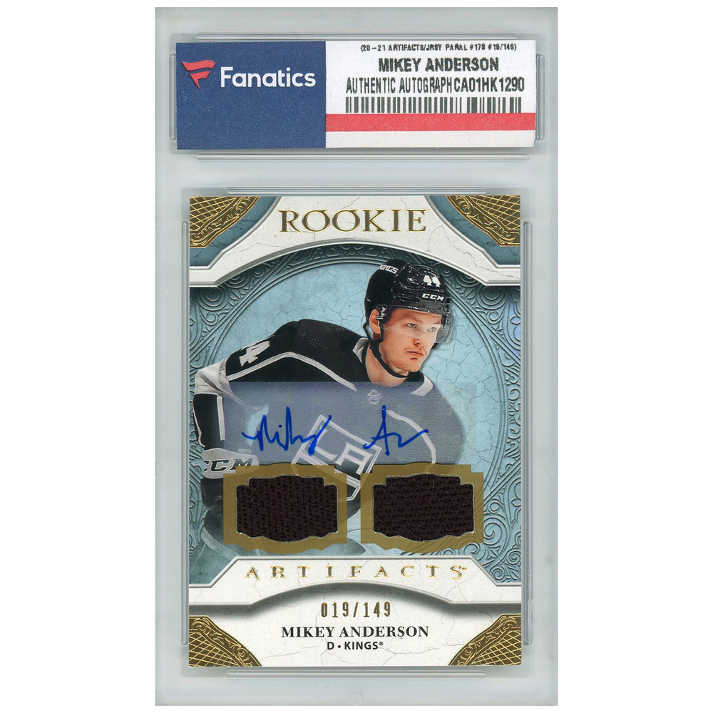 Mikey Anderson Los Angeles Kings Autographed 2020-21 Upper Deck ...