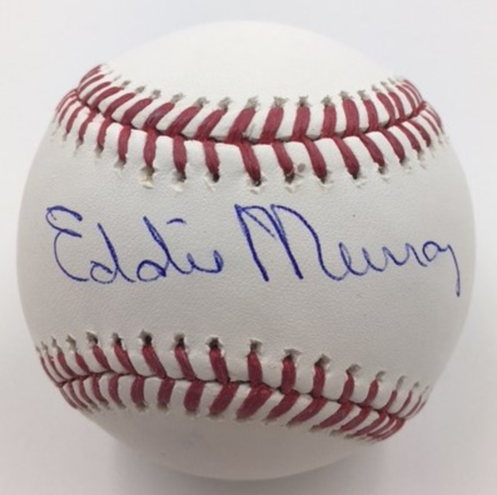 Eddie Murray Autographed Baseball | MLB Auctions