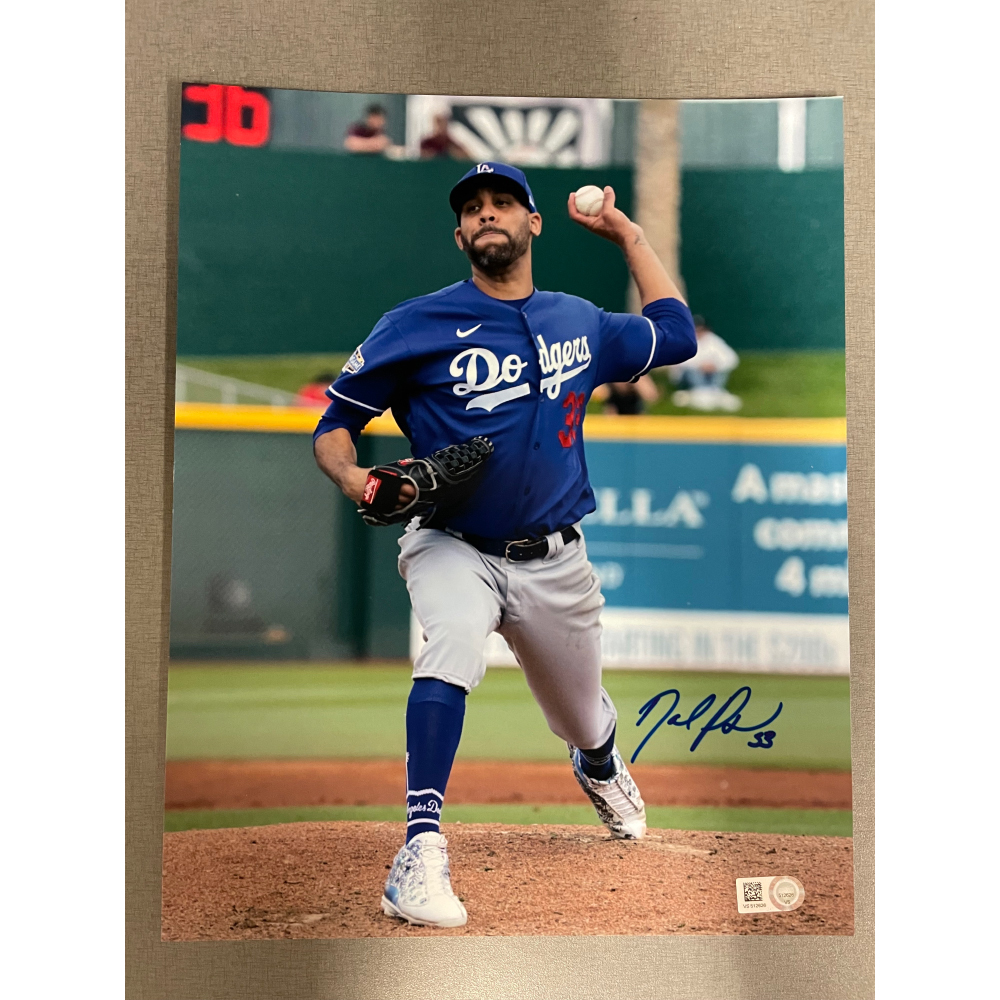 David Price MLB Authenticated Autographed Photo | Los Angeles Dodgers ...