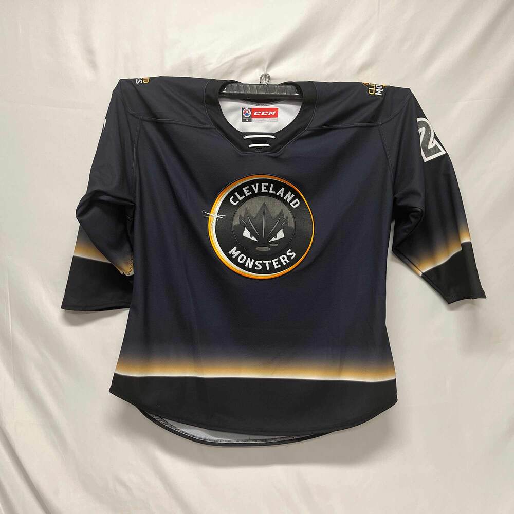 AHL Authentic - 2023-24 Cleveland Monsters Solar Eclipse Jersey Game ...