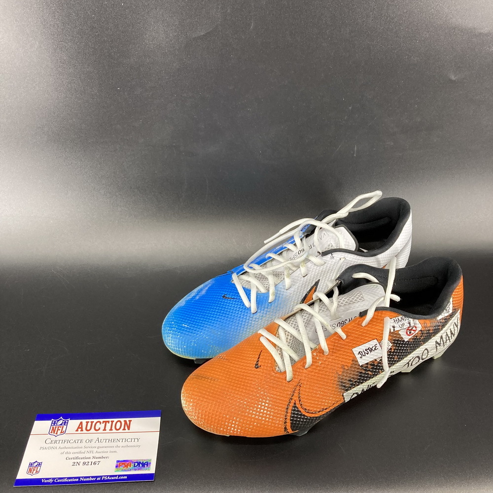 MCMC - Eagles Shaun Bradley Game Worn Custom Cleats 2022 Season ...