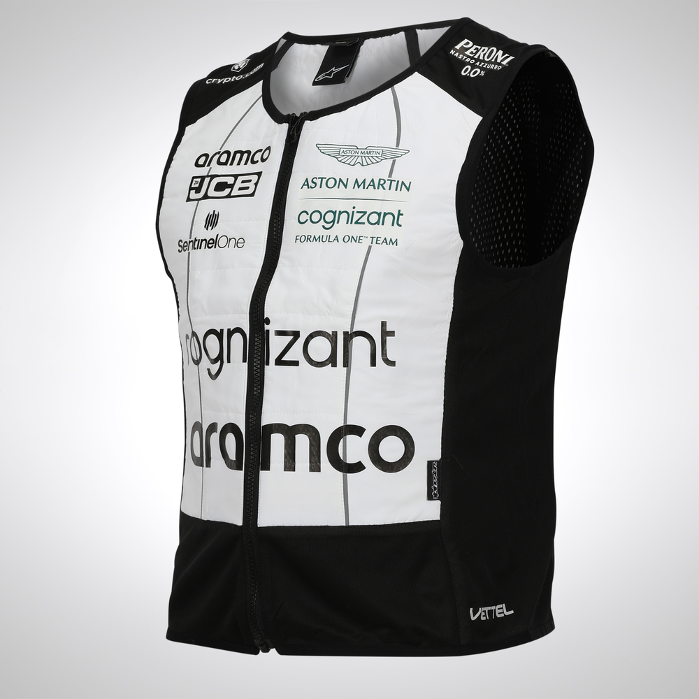 Sebastian Vettel 2022 Aston Martin Race Spec Cooling Vest | F1 Authentics