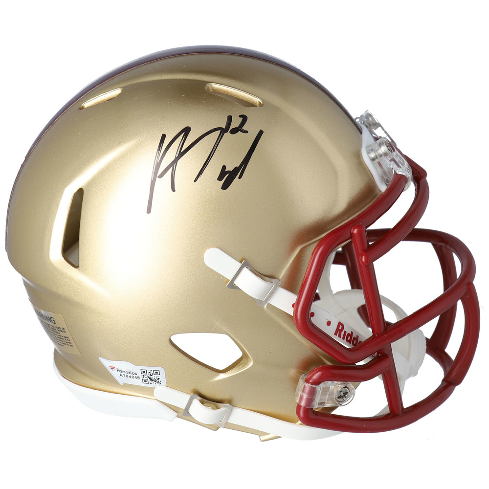 Alex Tuch Vegas Golden Knights Autographed Boston College Eagles Mini ...