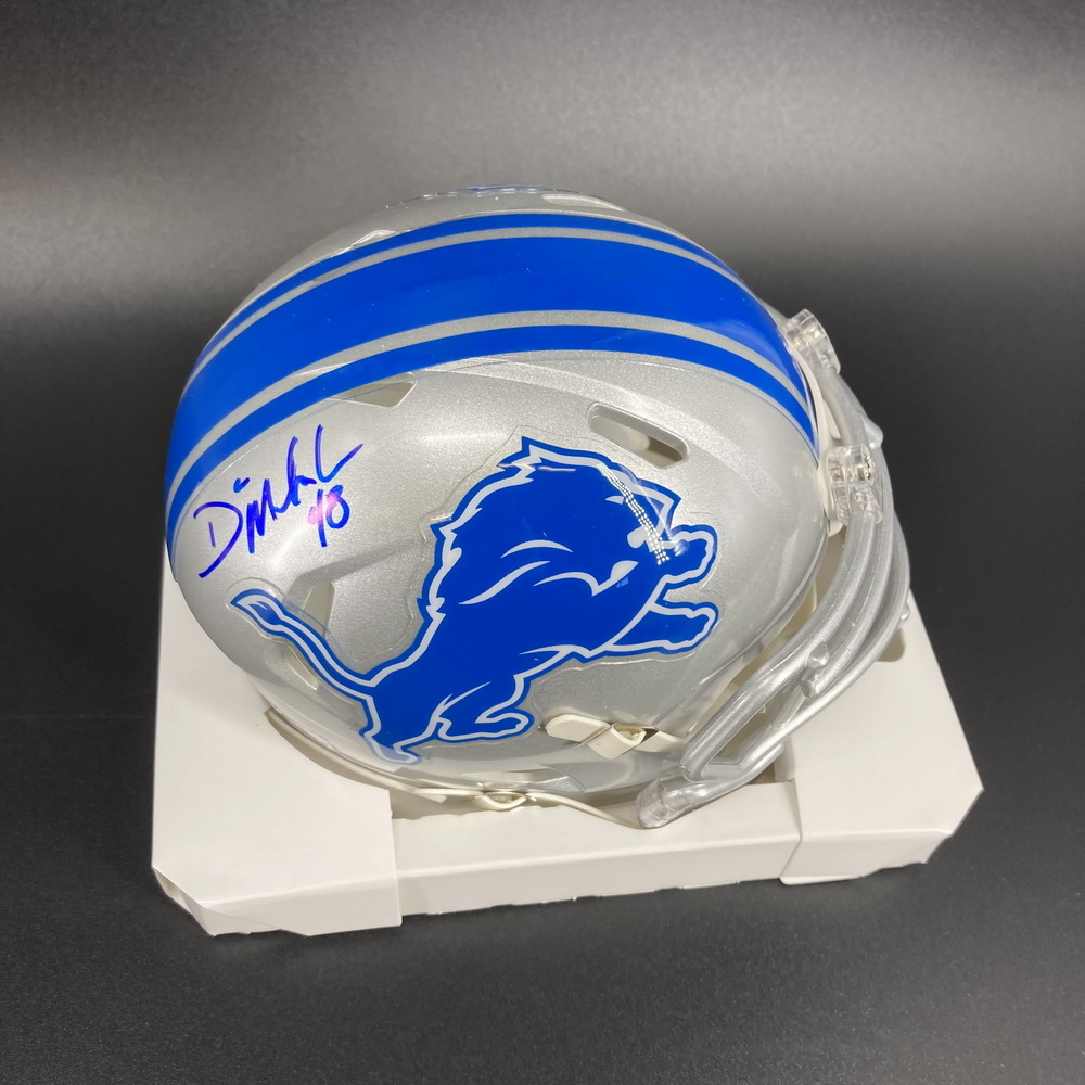 NFL - Lions Don Muhlbach Signed Mini Helmet | The official auction site ...