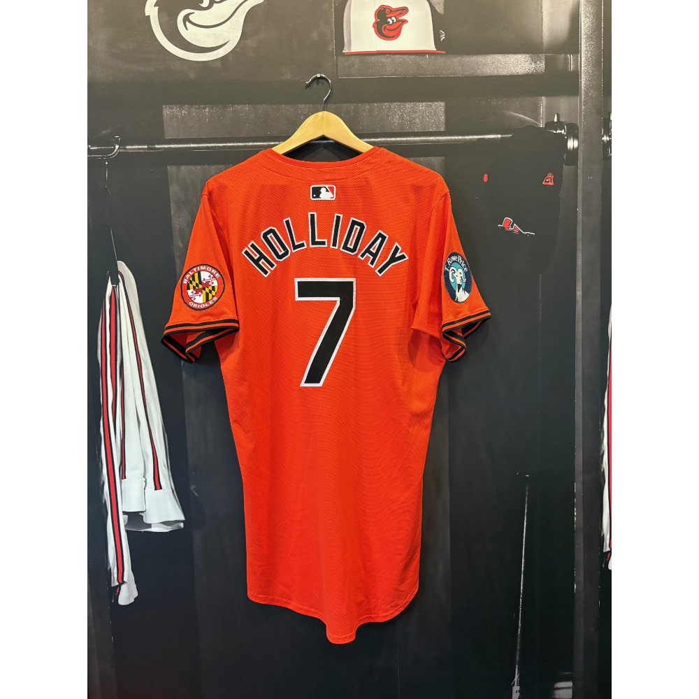 Jackson Holliday: Jersey - Game-Used (9/29/24 @ Twins (1-1, BB)) | MLB ...