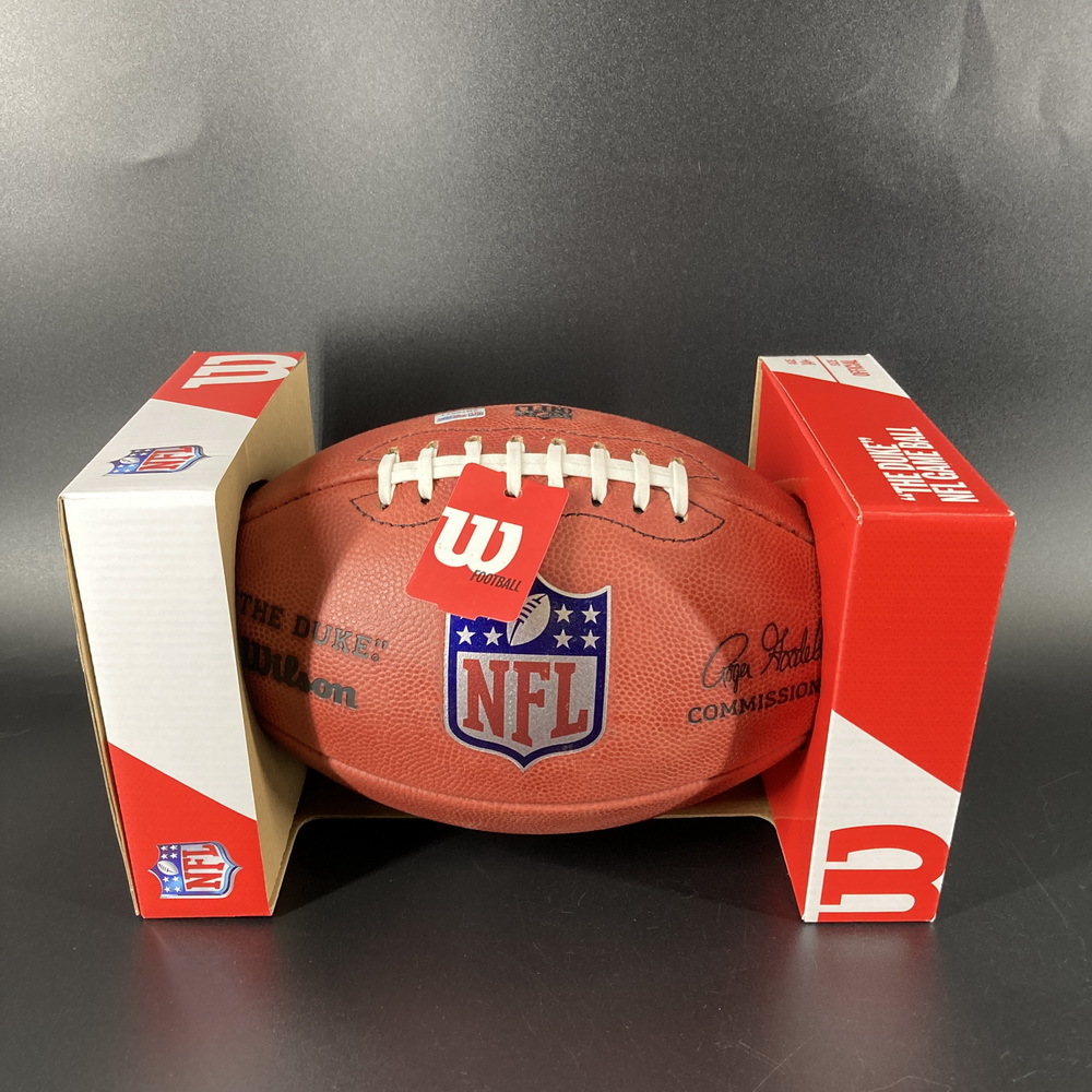 HOF - Saints Willie Roaf Signed Authentic Football with ""HOF 2012 ...
