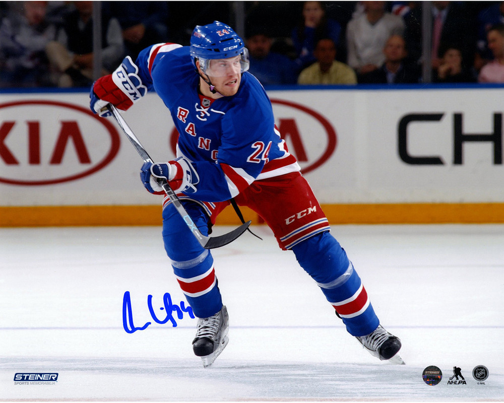 Oscar Lindberg Signed Skating Home Game 8x10 Photo - NHL Auctions