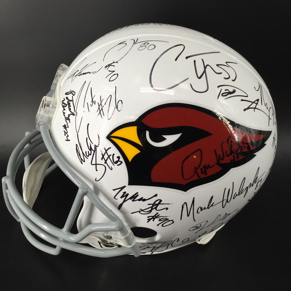 Cardinals - Multi Signed Replica Helmet Signatures Include (Neil ...