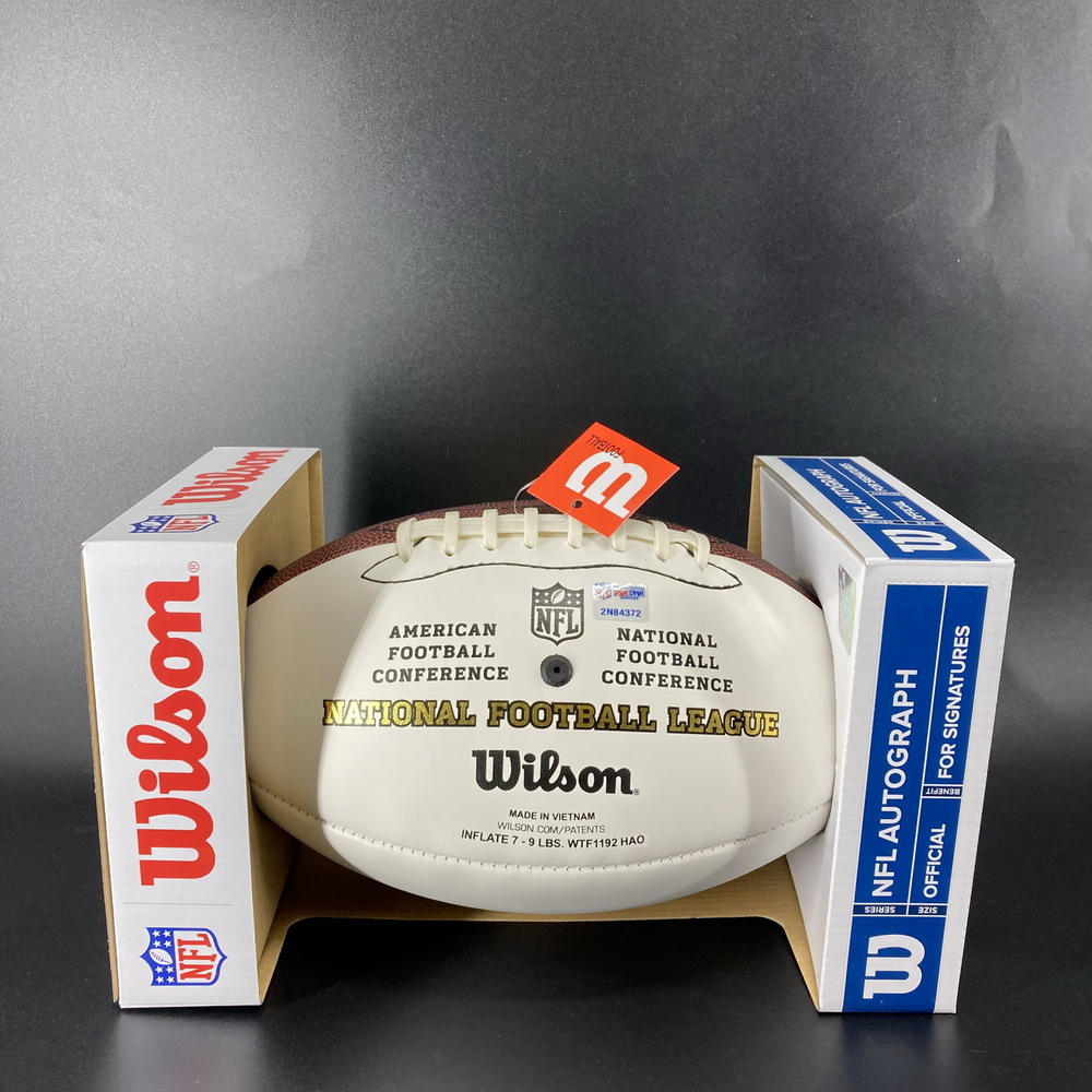NFL - Patriots Jake Bailey Signed Panel Ball | The official auction ...