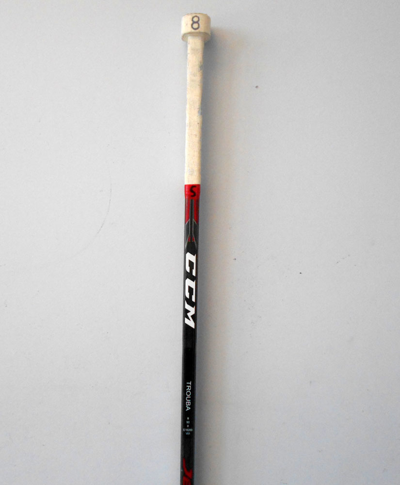 #8 Jacob Trouba Game Used Stick - Autographed - Winnipeg Jets - NHL ...