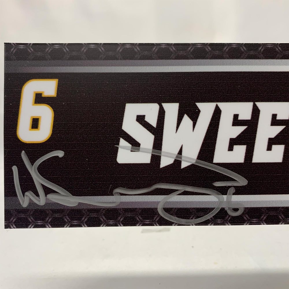 AHL Authentic - 2021-22 Cleveland Monsters Locker Room Nameplate Signed ...