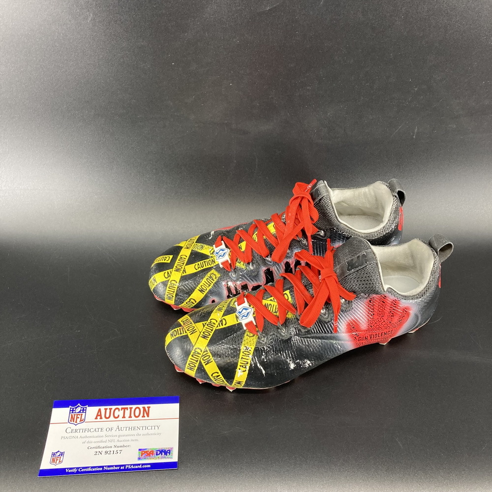 MCMC - Ravens Daryl Worley Game Issued Custom Cleats 2022 Season ...