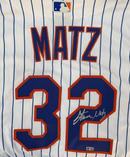 Steven Matz Autographed Mets Authentic Jersey | MLB Auctions