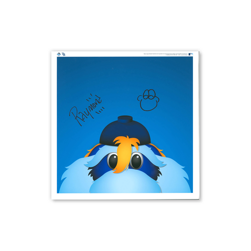 Minimalist Raymond Autographed Poster Print by Artist S. Preston | MLB ...