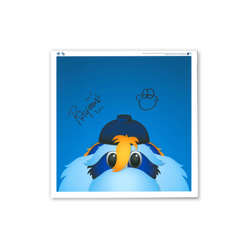 Minimalist Raymond Autographed Poster Print by Artist S. Preston | MLB ...