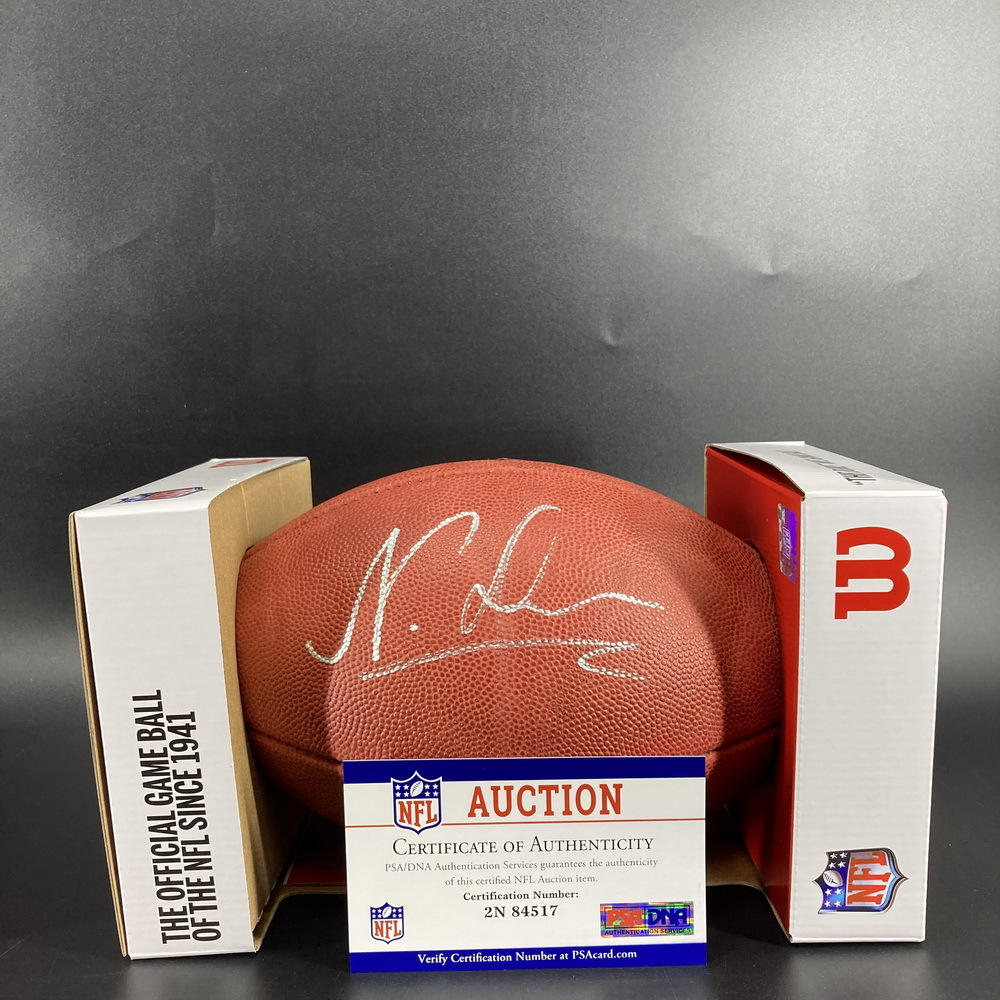 NFL - Eagles Nakobe Dean Signed Authentic Football | The official ...