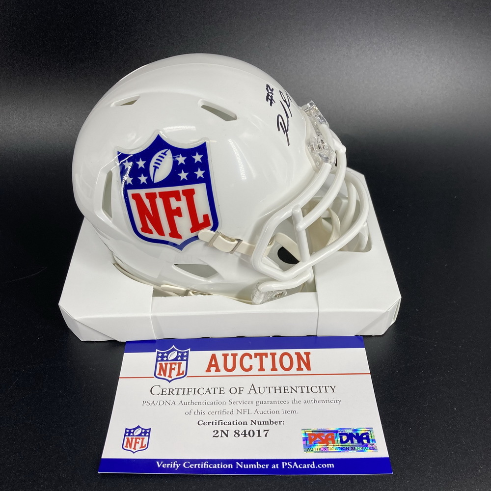 NFL - Raiders Denzel Perryman Signed NFL Shield Mini Helmet | The ...