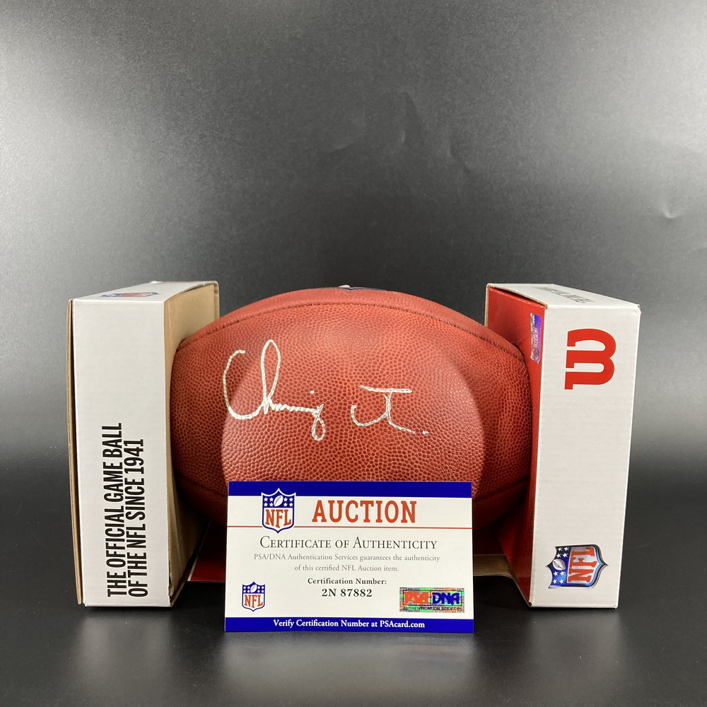 NFL - Dolphins Channing Tindall Signed Authentic Football | The ...
