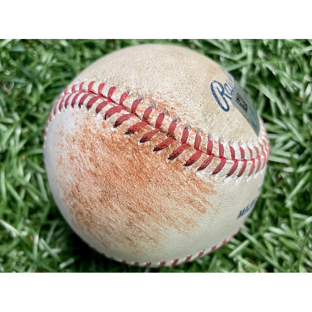 Game Used A.L. Wild Card Game 2 Baseball: Corey Seager RBI double off ...