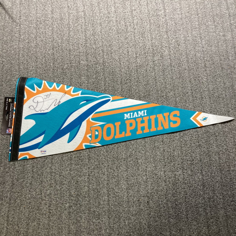 Dolphins - Damien Williams Signed Felt Pennant | The official auction ...