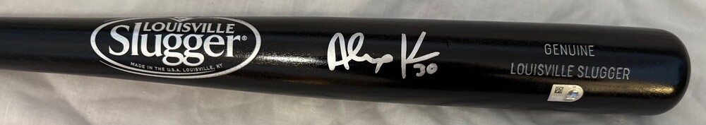 Alejandro Kirk Autographed Louisville Slugger Bat | MLB Auctions