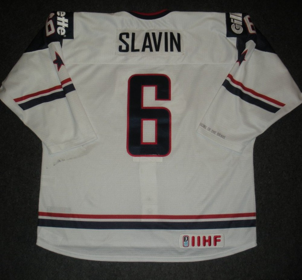 Jacob Slavin - 2014 U.S. IIHF World Junior Championship - White Game ...