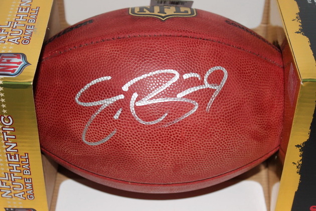 NFL - CHIEFS ERIC BERRY SIGNED AUTHENTIC FOOTBALL | The official ...