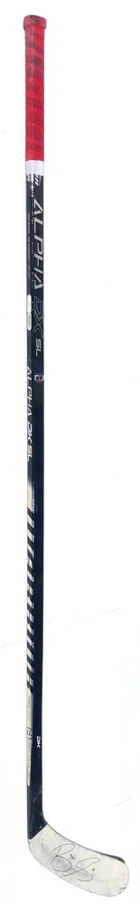 #4 Brenden Dillon Game Used Stick - Autographed - Washington Capitals ...