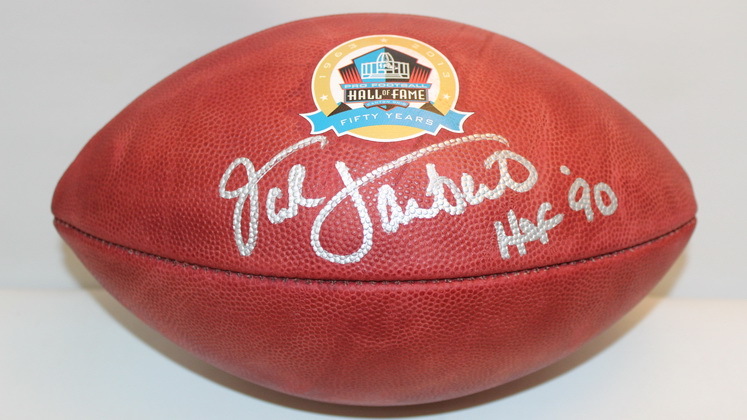 JACK LAMBERT SIGNED 50 YEAR ANNIVERSARY AUTHENTIC FOOTBALL | The ...