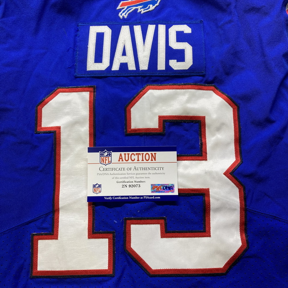 STS - Bills Gabriel Davis Game Used Jersey (11/06/22) Size 40 | The ...
