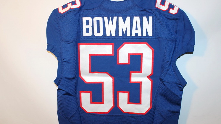 49ERS NAVARRO BOWMAN 2013 PRO BOWL GAME ISSUED BACKUP JERSEY SIZE 46 ...