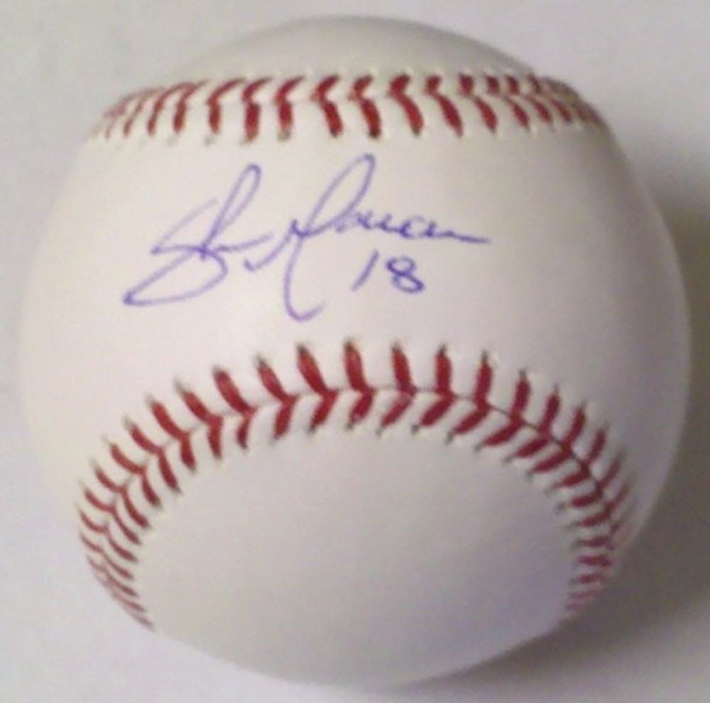 Shaun Marcum Autographed Baseball | MLB Auctions