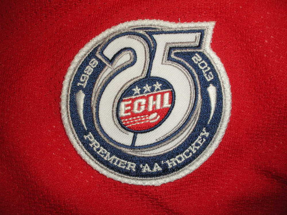 Mike Madill - Las Vegas Wranglers - 2013 ECHL Captains' Club Jersey ...