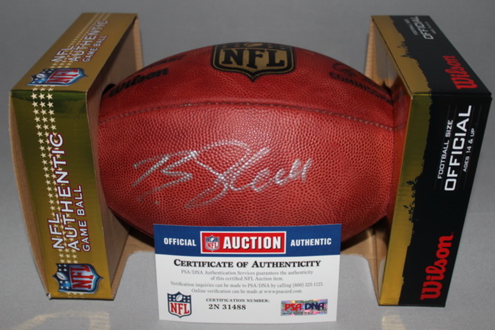 NFL - JETS BRANDON SHELL SIGNED AUTHENTIC FOOTBALL | The official ...