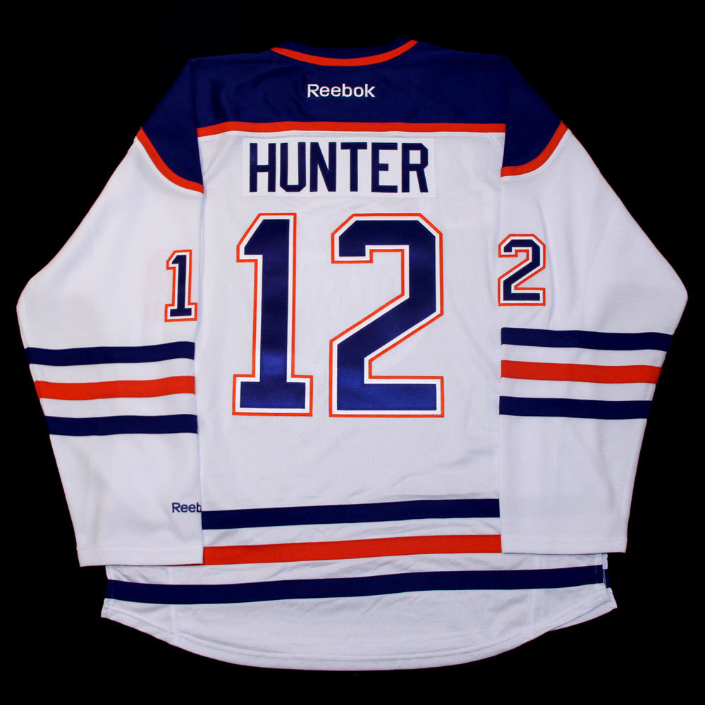 Dave Hunter #12 - Autographed 1984 Stanley Cup Champions 30 Year Legacy ...