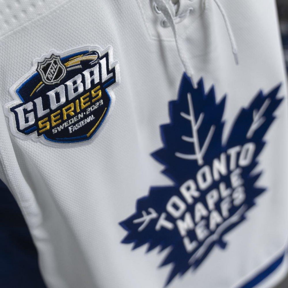 #88 William Nylander 2023 NHL Global Series Game Worn Sweater w ...