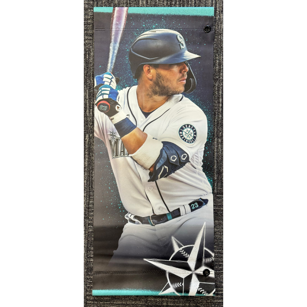 Ty France Light Pole Banner | Seattle Mariners Auctions