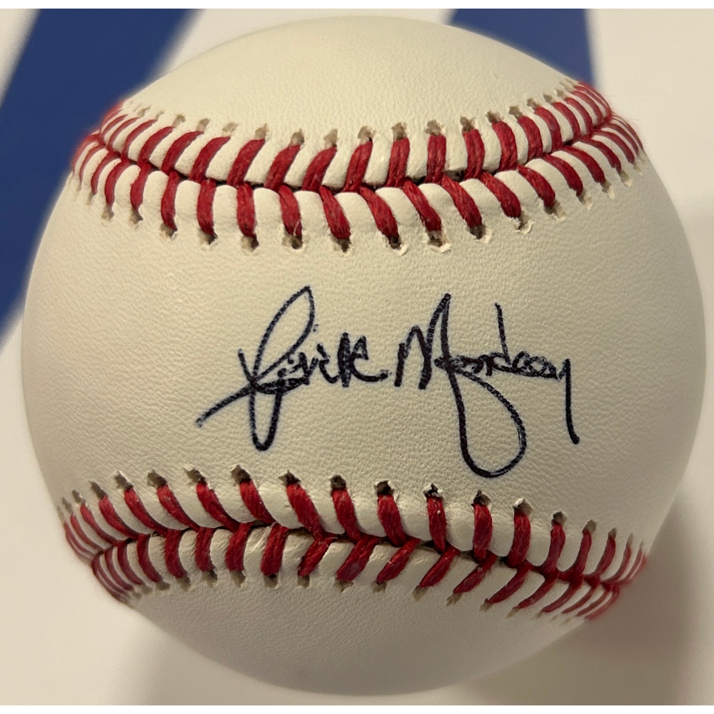 Rick Monday Autographed Baseball | Los Angeles Dodgers Auctions