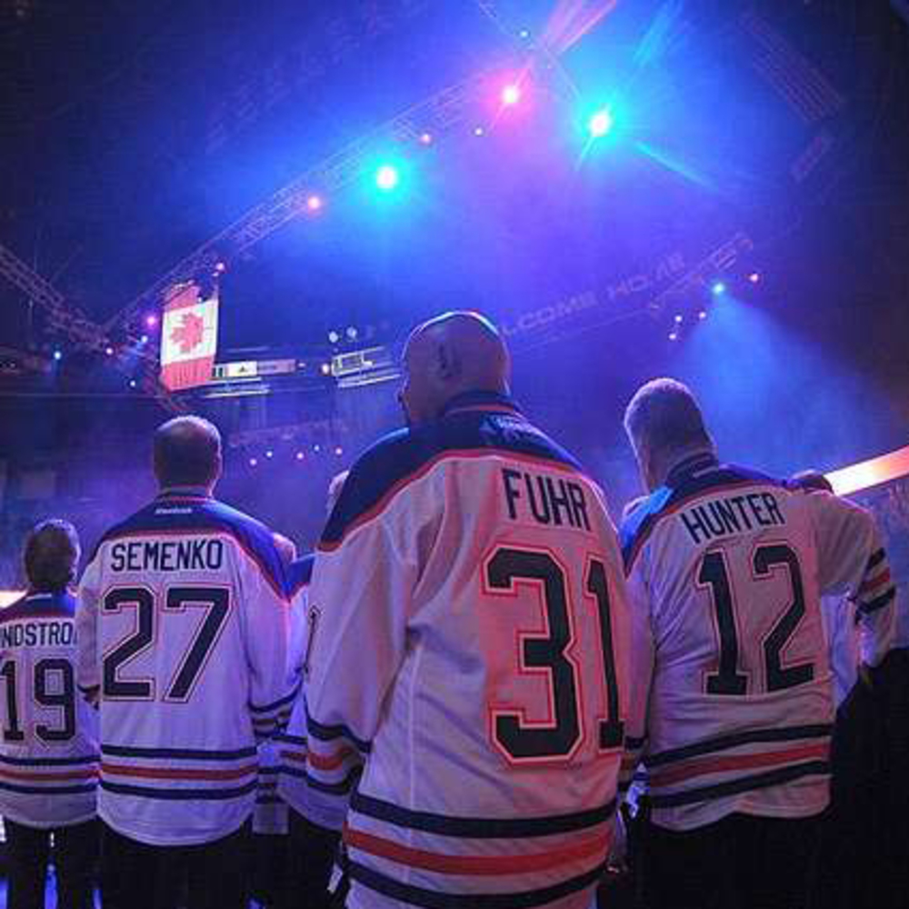 Dave Hunter #12 - Autographed 1984 Stanley Cup Champions 30 Year Legacy ...