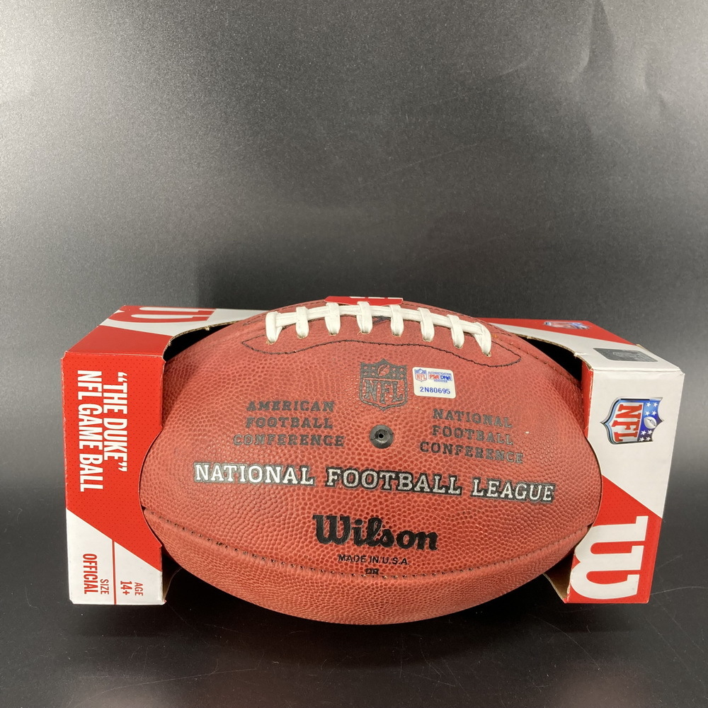 NFL - Colts Ryan Kelly Signed Authentic Football | The official auction ...