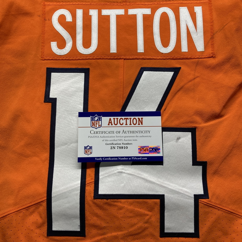 Crucial Catch - Broncos Courtland Sutton Game Used Jersey (10/3/21 ...