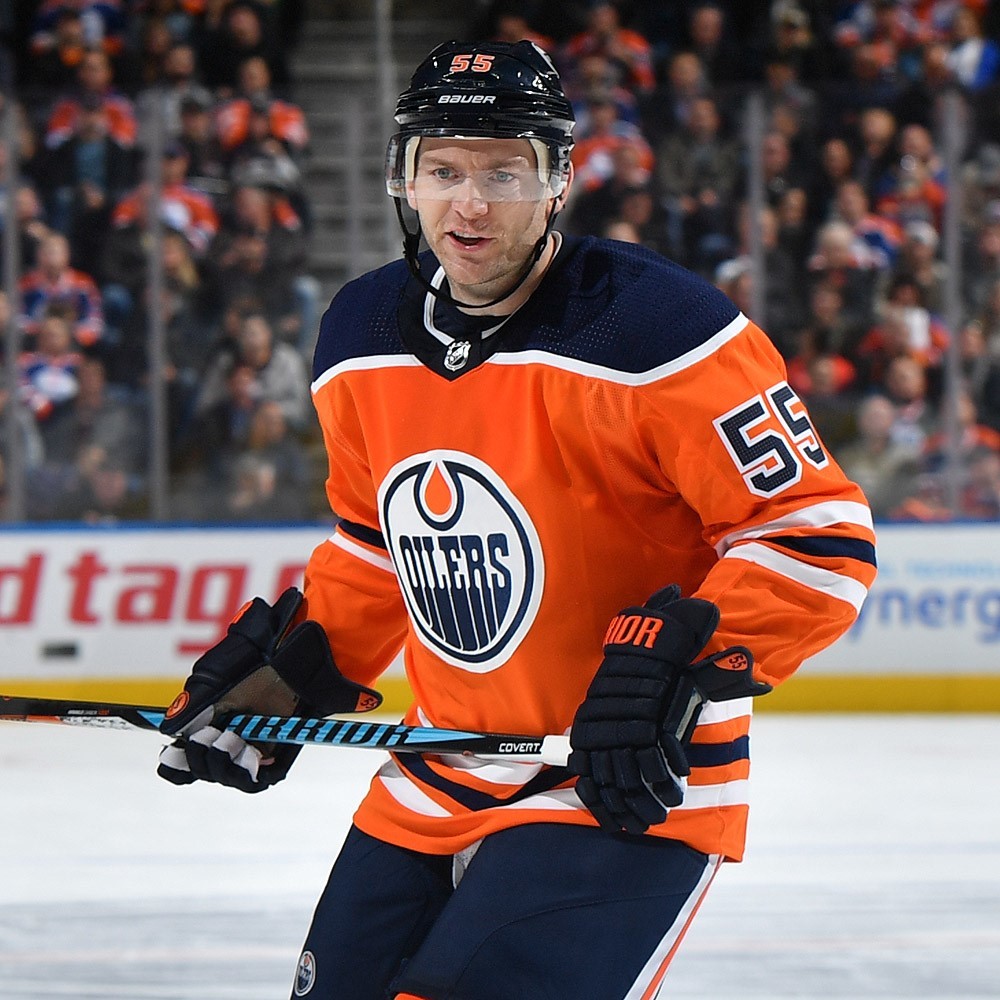 Mark Letestu #55 - Autographed 2017-18 Edmonton Oilers vs Pittsburgh ...